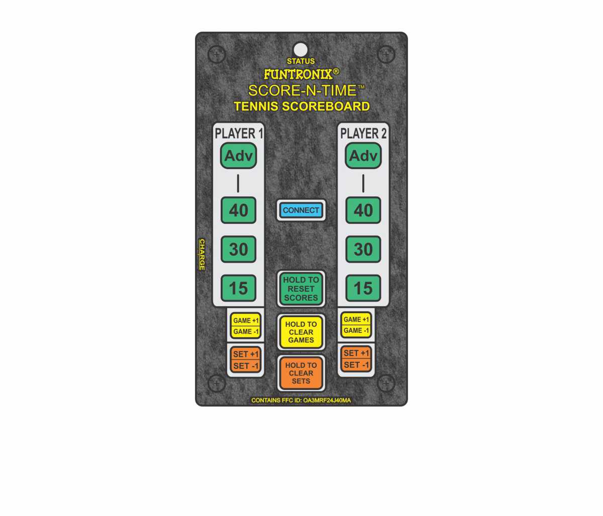Portable Wireless Tennis Scoreboard